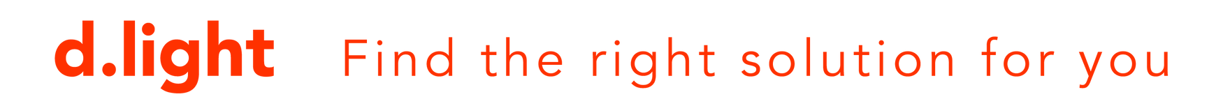 The d.light difference – store dlight